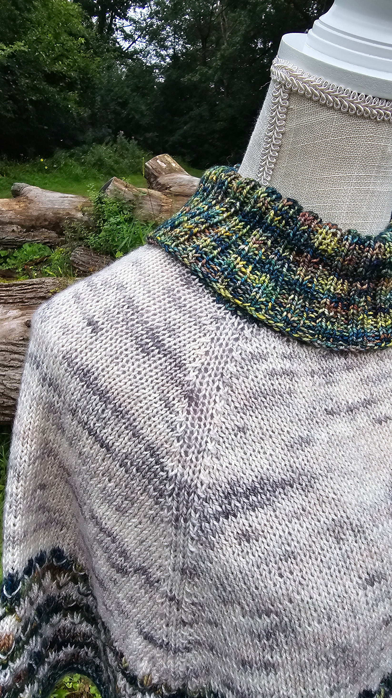 Pomona Capelet Knitting Pattern – Wanded Knit and Crochet