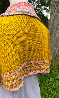 Pomona Capelet Knitting Pattern – Wanded Knit and Crochet