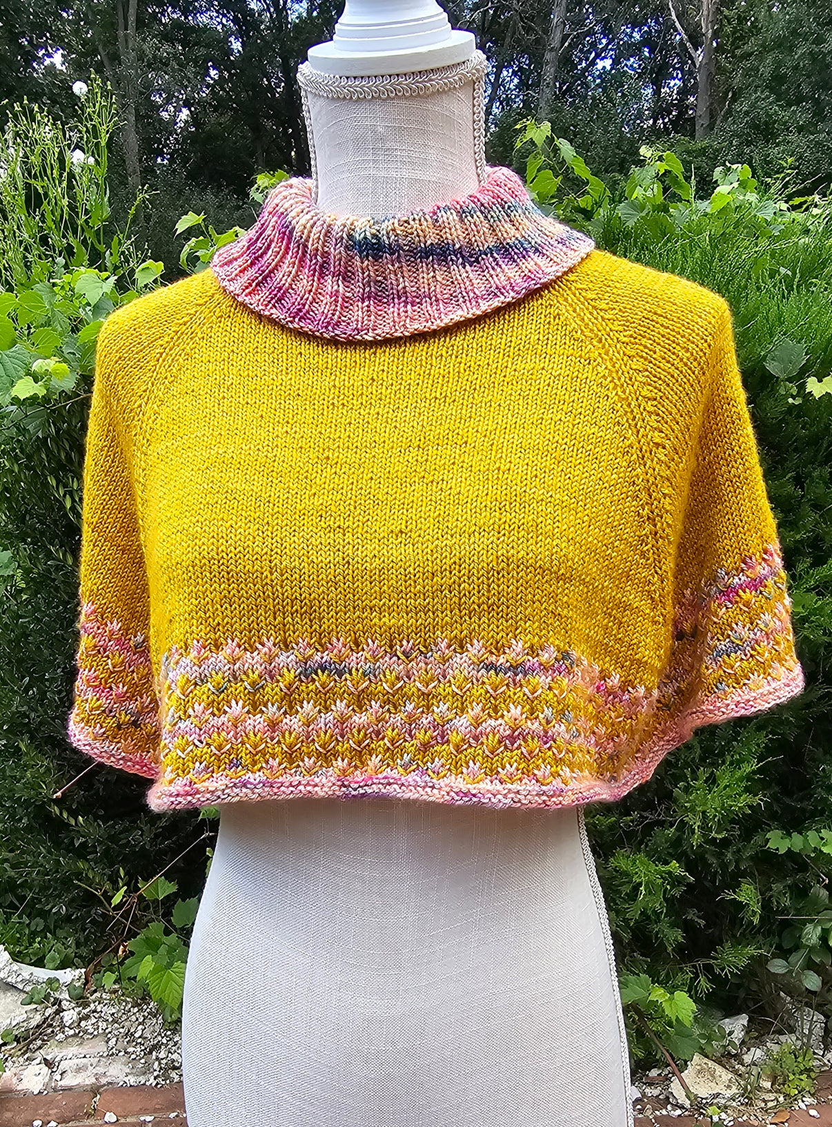 Pomona Capelet Knitting Pattern – Wanded Knit and Crochet