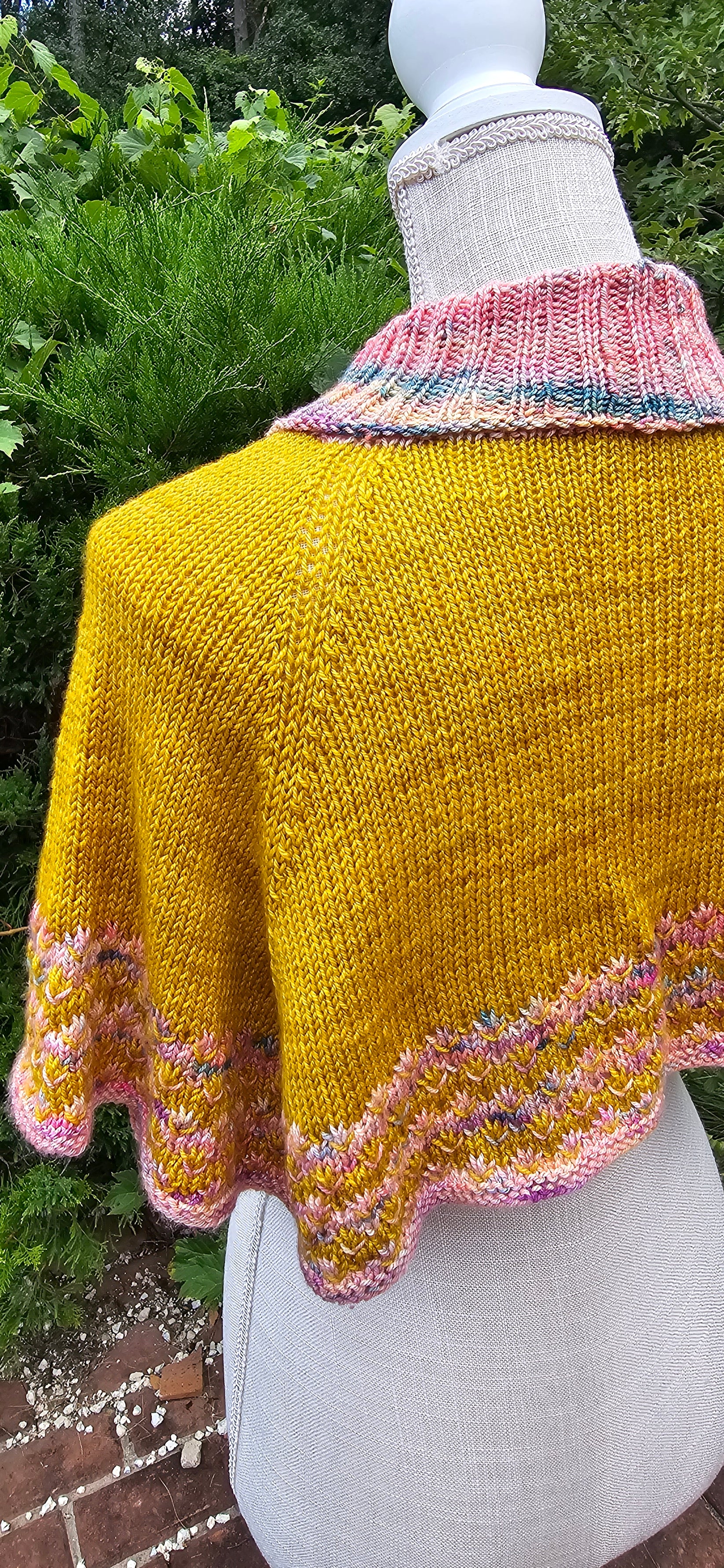 Pomona Capelet Knitting Pattern – Wanded Knit and Crochet