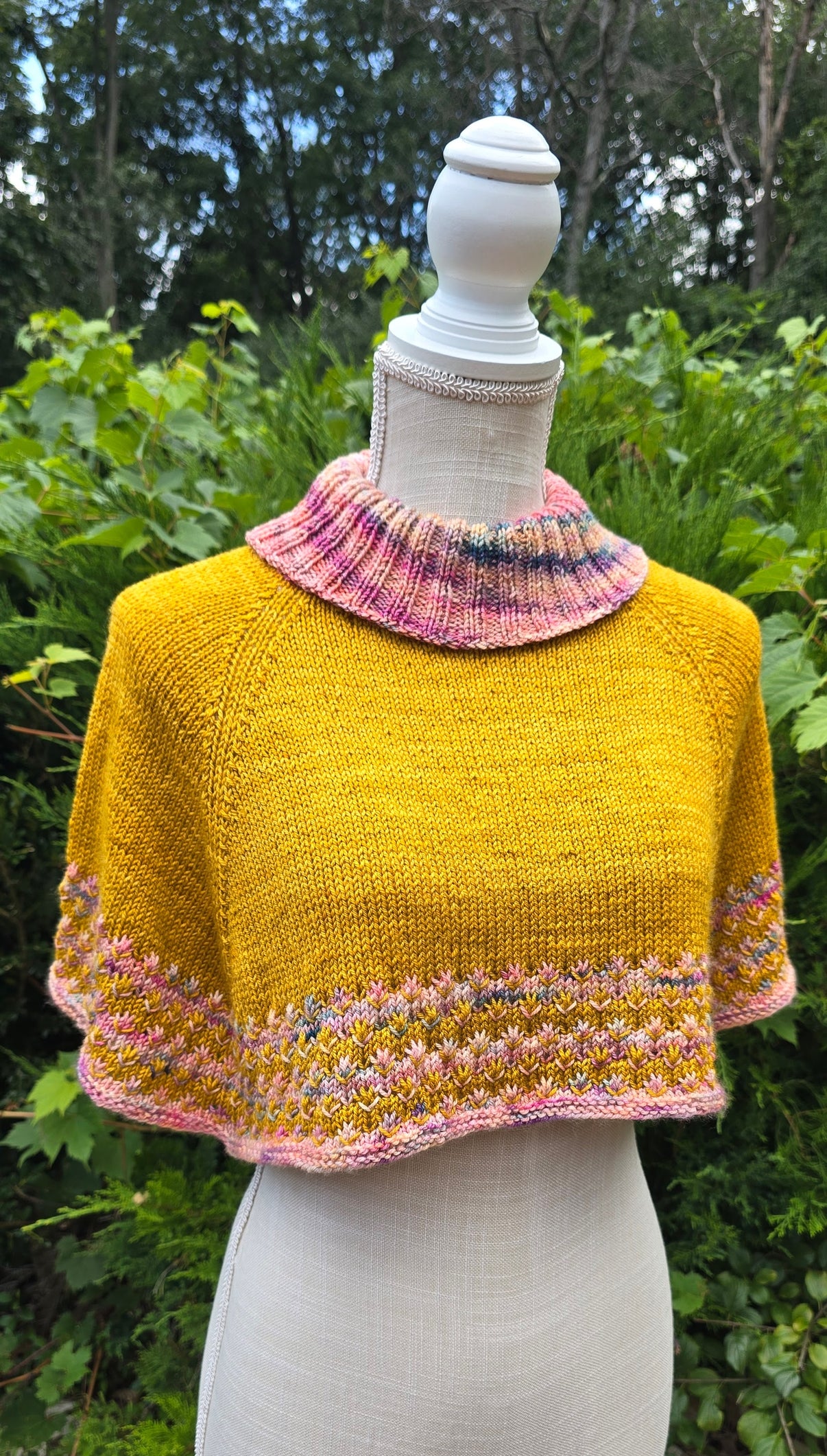 Pomona Capelet Knitting Pattern – Wanded Knit and Crochet
