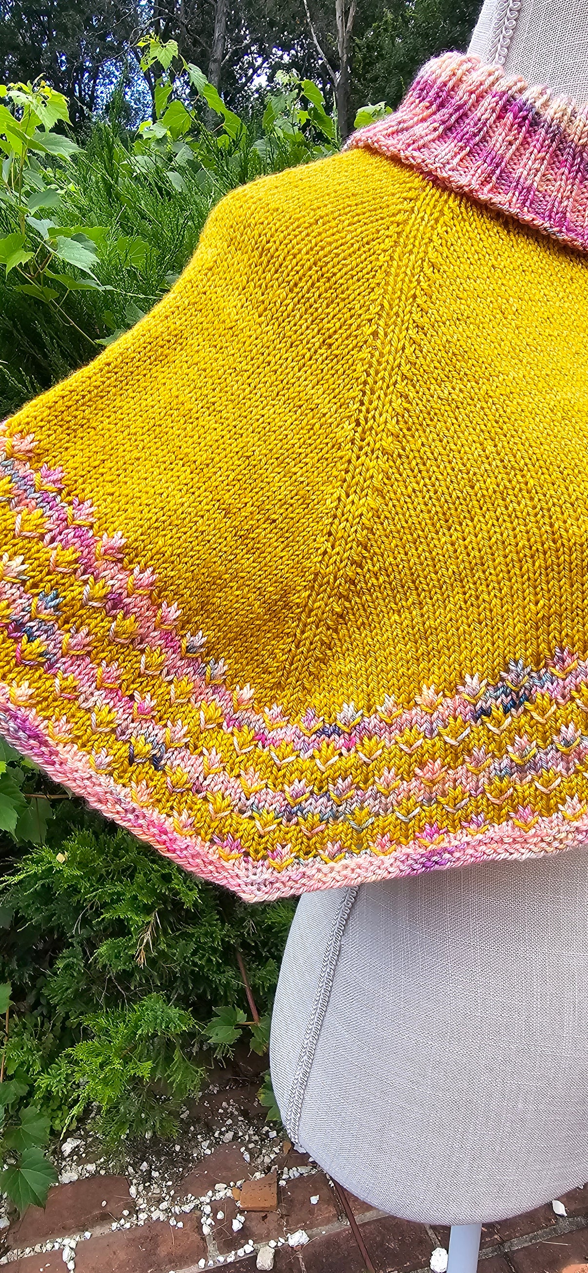 Pomona Capelet Knitting Pattern – Wanded Knit and Crochet