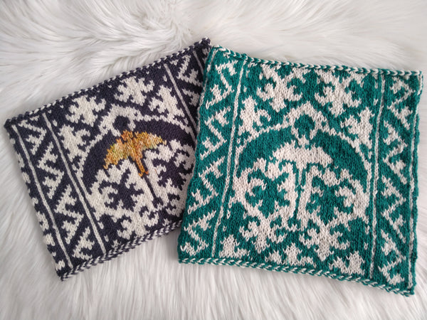 Death Wing Cowl Knitting Pattern – Wanded Knit and Crochet