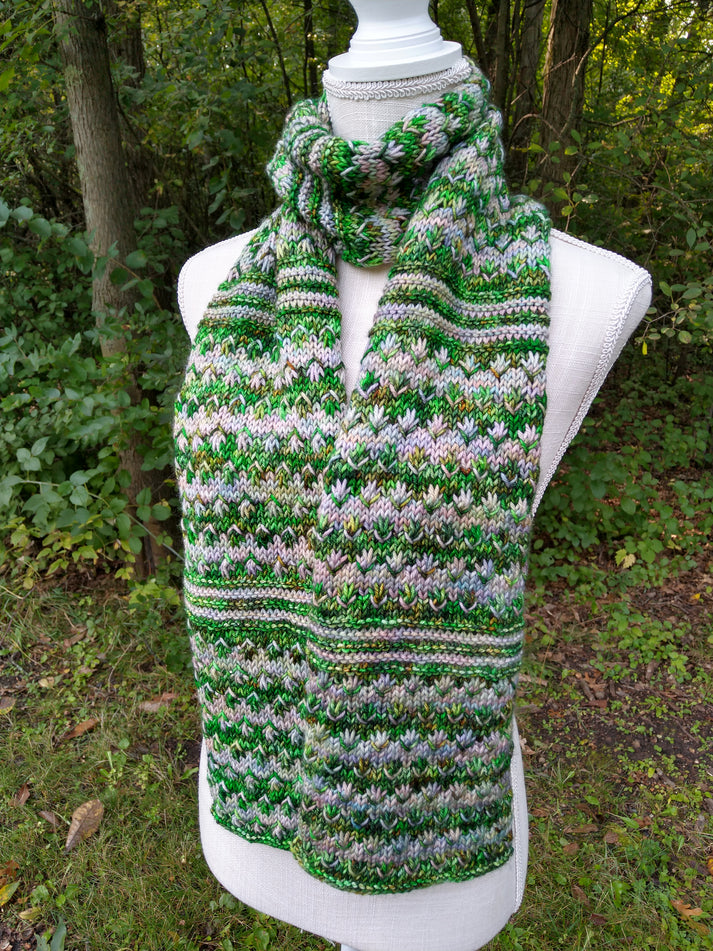 Pomona Scarf Knitting Pattern – Wanded Knit and Crochet