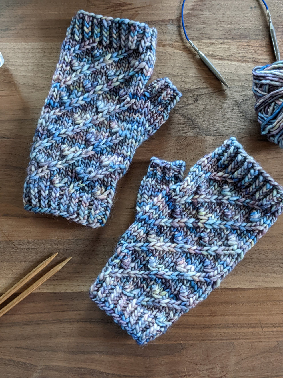 Veela Mitts Knitting Pattern – Wanded Knit and Crochet